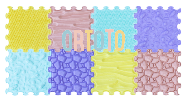 Ortoto Puzzle Mat - Sensory & Calm Pastel SET - Avant Innovations